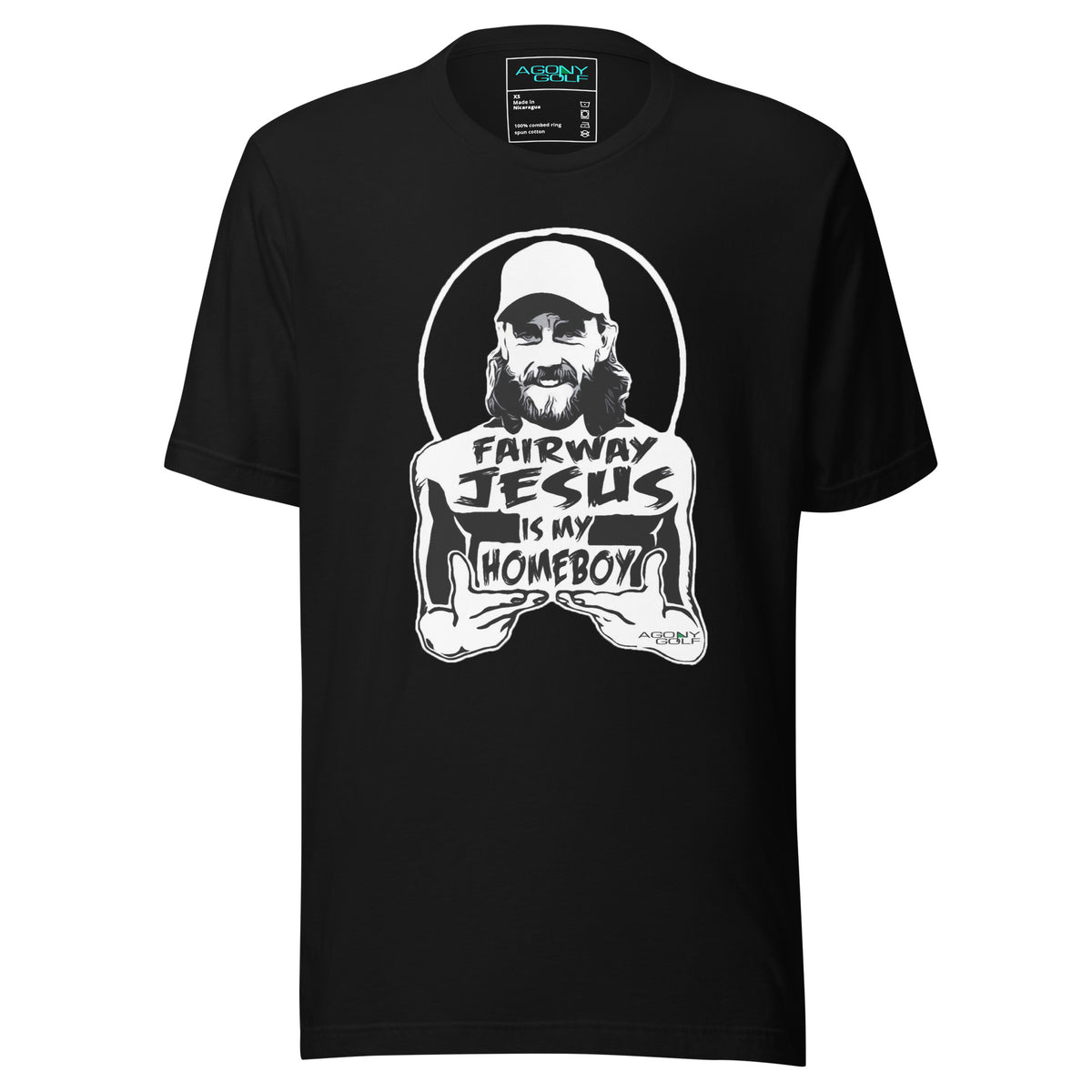 Fairway Jesus T-shirt – Agony Golf